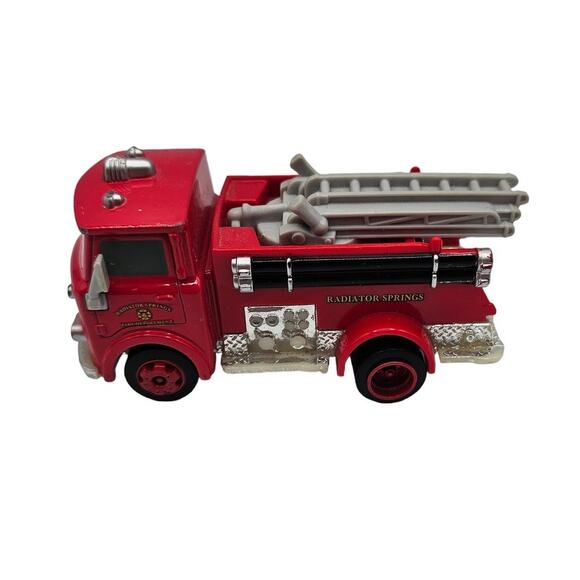 Disney | Toys | Mattel Disneypixar Radiator Springs Fire Truck Diecast ...